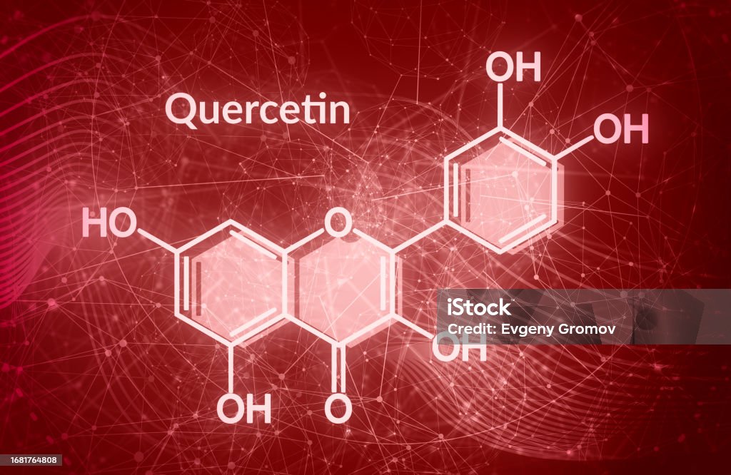 Quercetin Or Vitamin P Plant Flavonol From The Flavonoid Group Of
