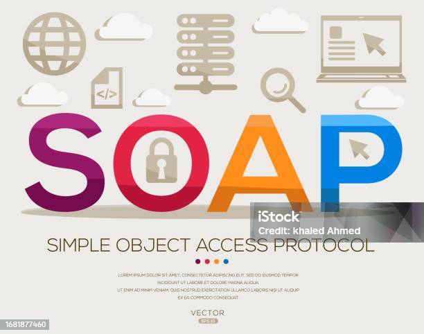 Soap Simple Object Access Protocol Stock Illustration - Download Image ... Soap Simple Object Access Protocol Stock Illustration - Download Image ...