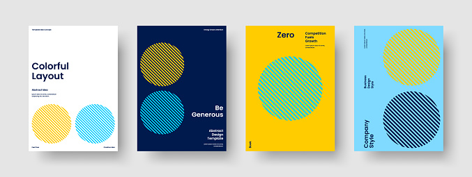 Template Sampul Buku Modern Tata Letak Latar Belakang Abstrak Desain