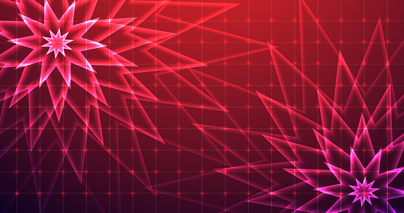 Infinite Generating Star Polygon Flower On A Futuristic Colorful ... Infinite Generating Star Polygon Flower On A Futuristic Colorful ...