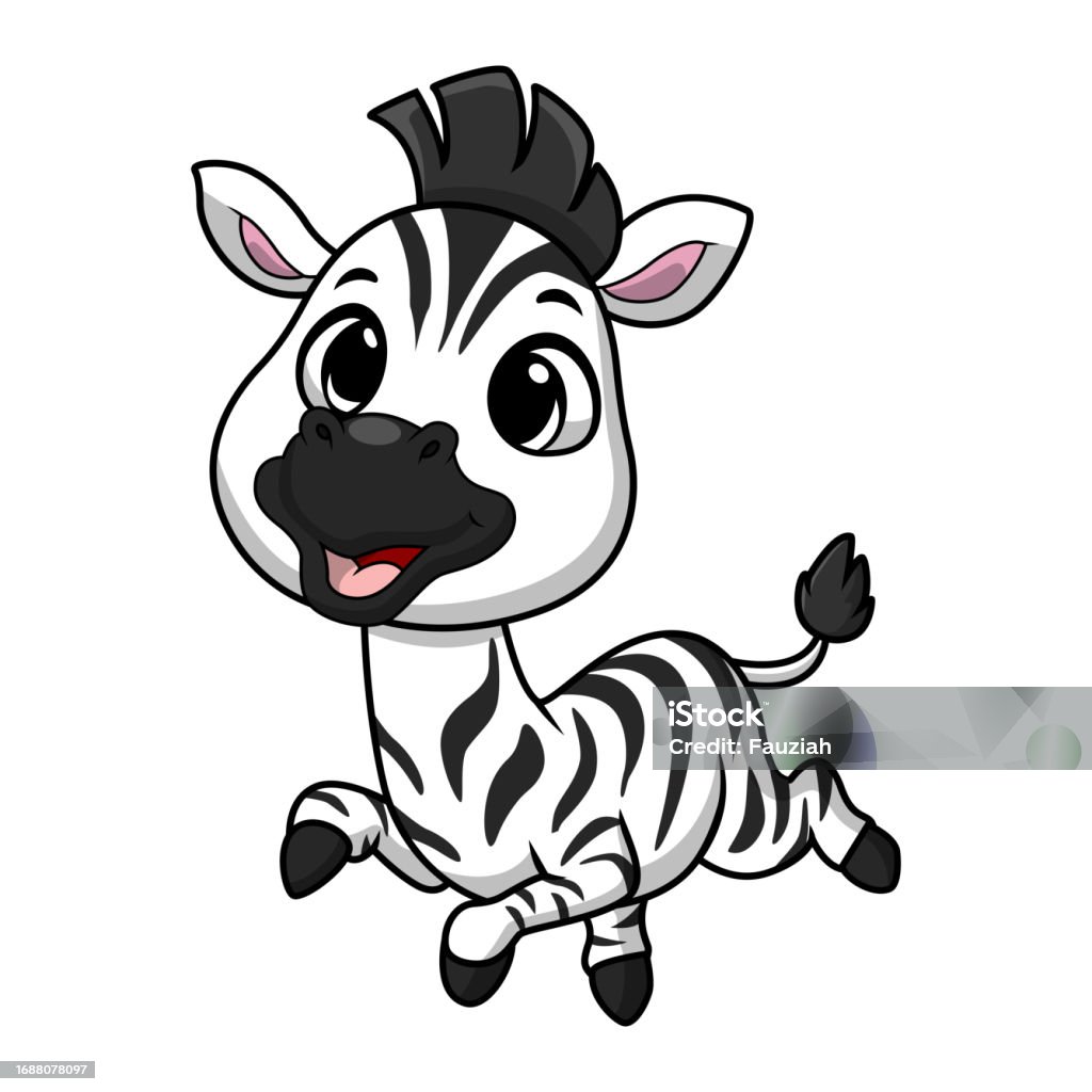 Kartun Zebra Kecil Yang Lucu Dengan Latar Belakang Putih Ilustrasi Stok ... Kartun Zebra Kecil Yang Lucu Dengan Latar Belakang Putih Ilustrasi Stok ...
