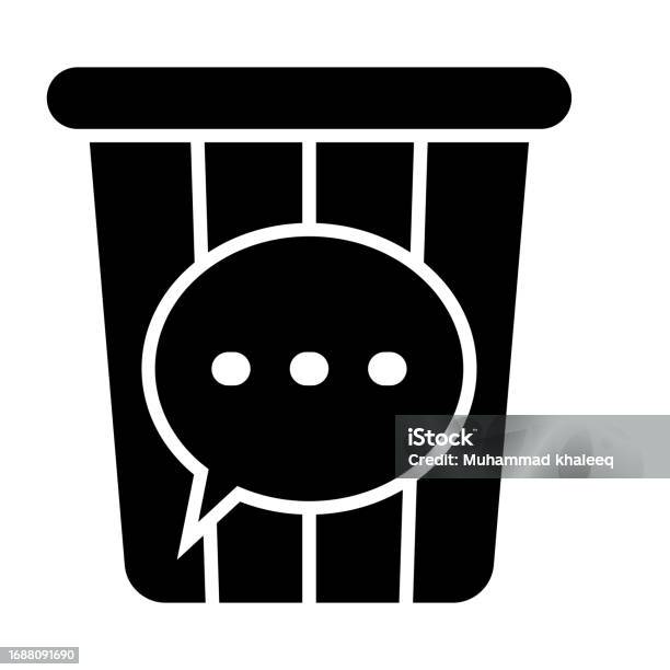 Ilustración de Elimine El Icono De Glifo Vectorial De Mensaje Para Uso ... Ilustración de Elimine El Icono De Glifo Vectorial De Mensaje Para Uso ...