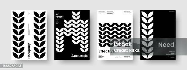 Desain Flyer Terisolasi Template Sampul Buku Geometris Tata Letak