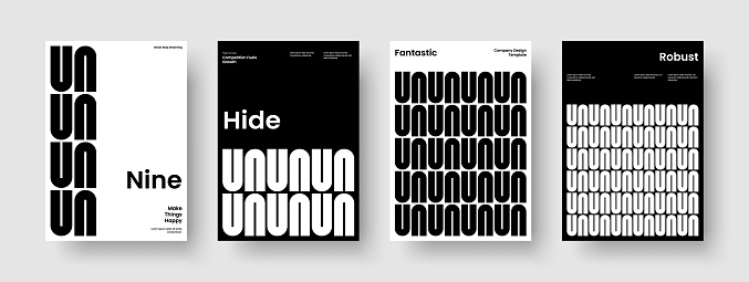 Desain Banner Geometris Template Sampul Buku Abstrak Tata Letak Flyer
