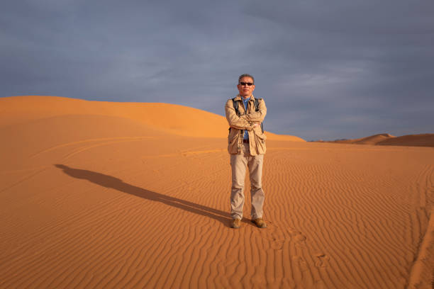 Free Stock Photo of Man Standing in Desert | Download Free Images and ...