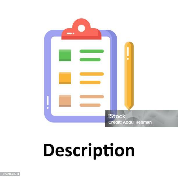 Pressepapiers Et Icône Vectorielle De Crayon Qui Peut Facilement