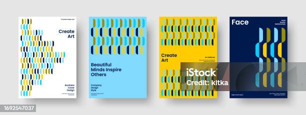Desain Latar Belakang Modern Tata Letak Sampul Buku Abstrak Template
