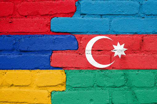 Konflik Armenia Dan Azerbaijan Di Nagorno Karabakh Bendera Azerbaijan ... Konflik Armenia Dan Azerbaijan Di Nagorno Karabakh Bendera Azerbaijan ...