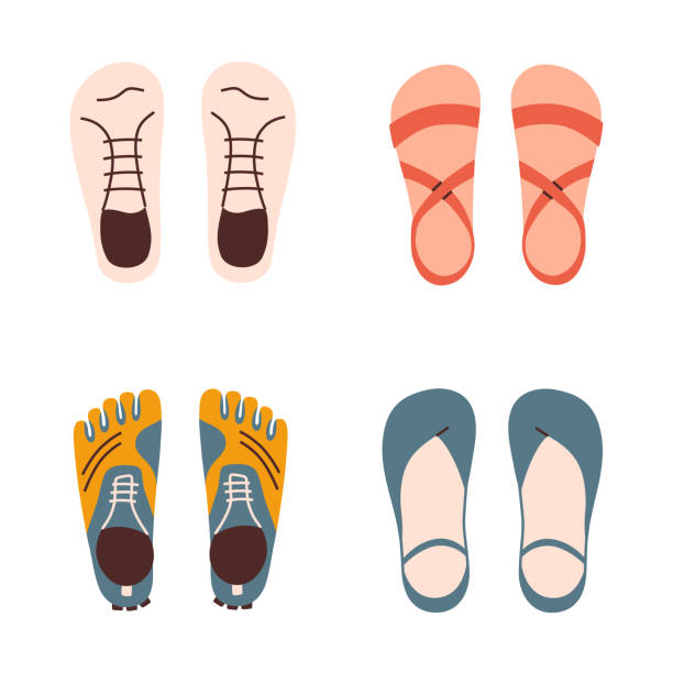 10+ Barefoot Running Shoe Stock Illustrations, Royalty-Free Vector ... 10+ Barefoot Running Shoe Stock Illustrations, Royalty-Free Vector ...