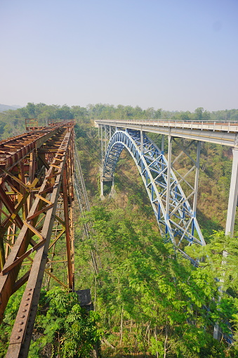 Cisomang Railway Bridge Construction Of Purwakarta The Highest Railway ... Cisomang Railway Bridge Construction Of Purwakarta The Highest Railway ...