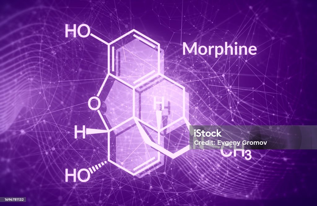 Morphine Chemical Formula Morphine Chemical Molecular Structure Stock ... Morphine Chemical Formula Morphine Chemical Molecular Structure Stock ...