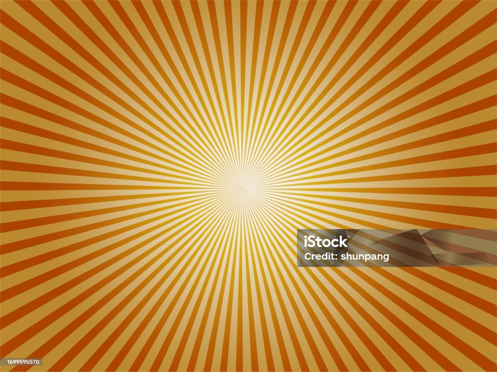Concentrated Line Background Material Of Brightly Emitting Sun Rays