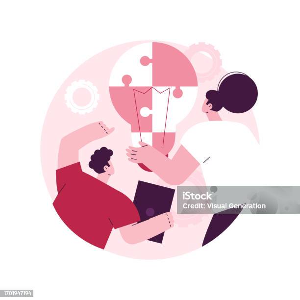New Idea Generation Abstract Concept Vector Illustration Stock ... New Idea Generation Abstract Concept Vector Illustration Stock ...