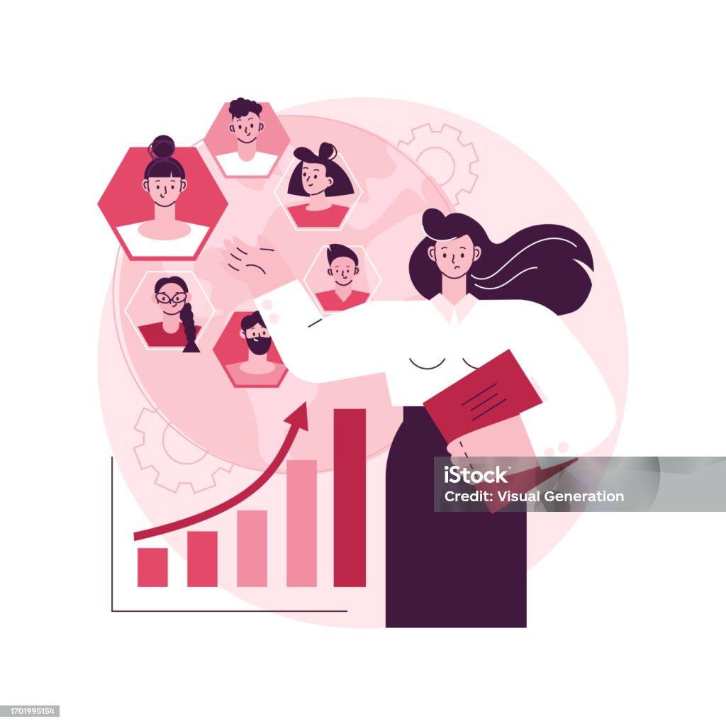 Population Growth Abstract Concept Vector Illustration Stock ... Population Growth Abstract Concept Vector Illustration Stock ...