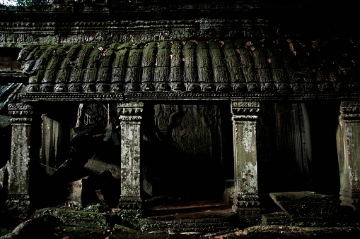 Panoramic Of Angkor Wat Ancient Cambodian City Hidden In The Forest ... Panoramic Of Angkor Wat Ancient Cambodian City Hidden In The Forest ...