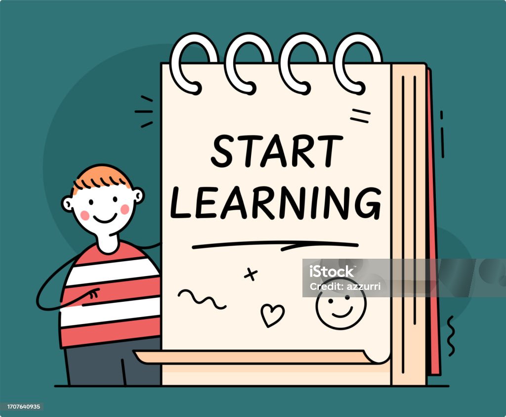 Start Learning Stick Figure Illustration Stock Illustration - Download ... Start Learning Stick Figure Illustration Stock Illustration - Download ...