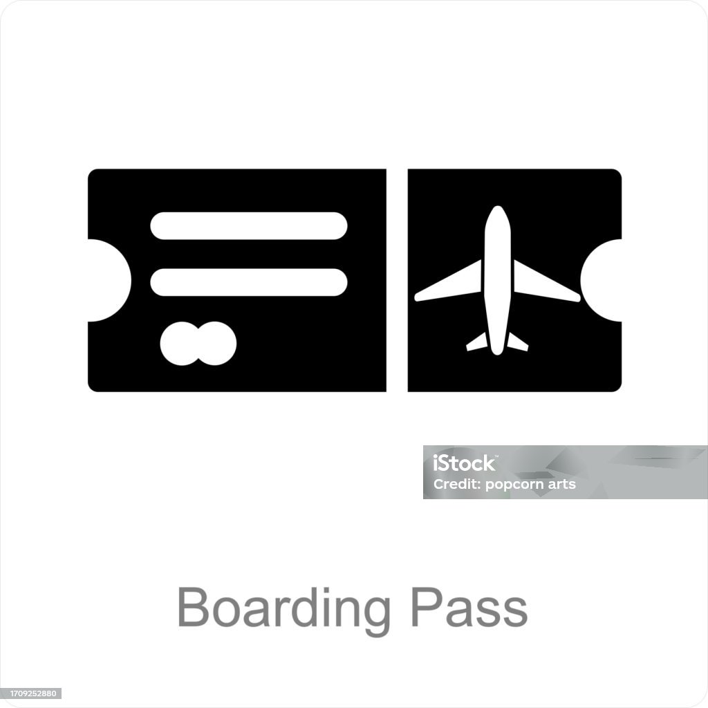 Boarding Pass Stock Illustration Download Image Now Airplane Ticket