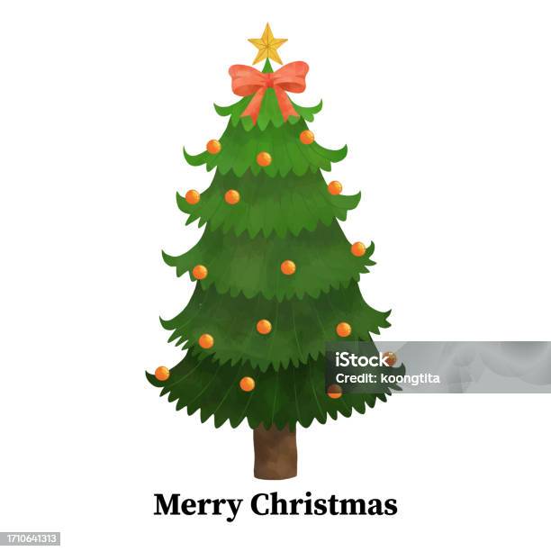 Template Kartu Natal Cat Air Dengan Pohon Natal Dihiasi Dengan Bola ... Template Kartu Natal Cat Air Dengan Pohon Natal Dihiasi Dengan Bola ...
