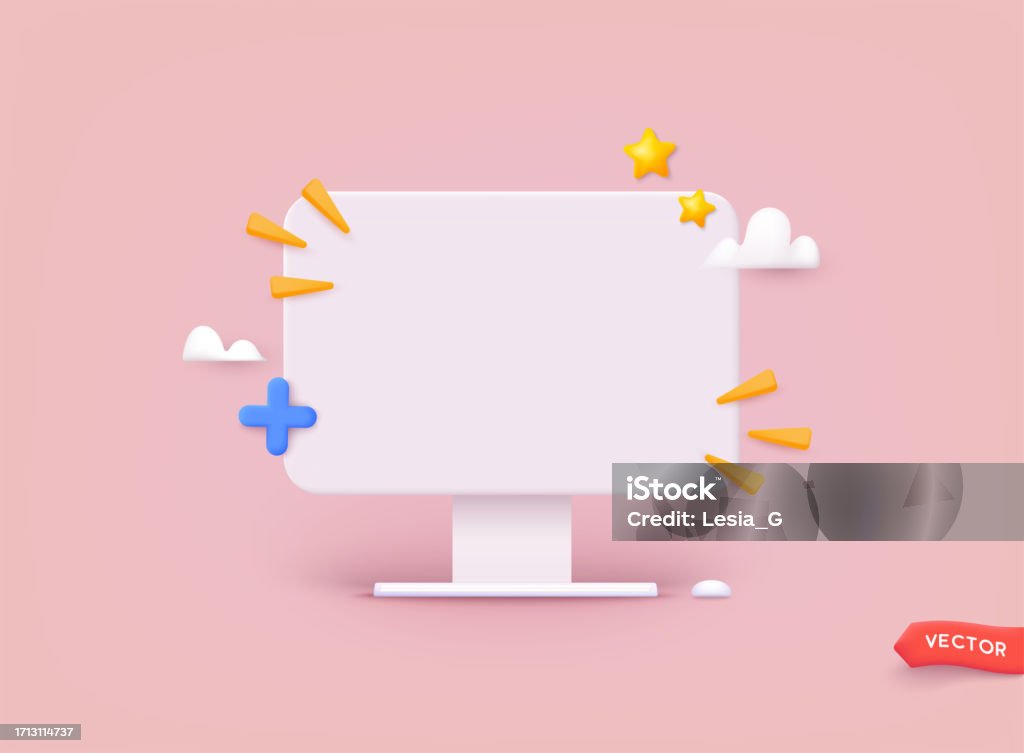 Mock Up Komputer Desktop Mockup Perangkat Layar Template Halaman