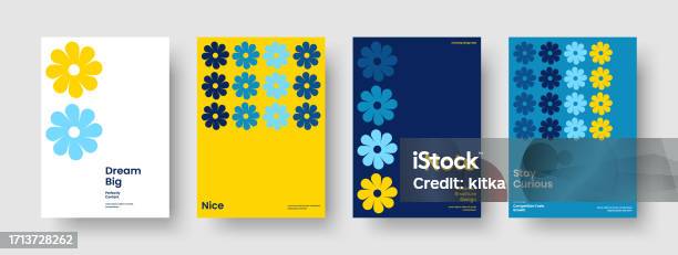 Tata Letak Latar Belakang Abstrak Desain Banner Modern Template Laporan