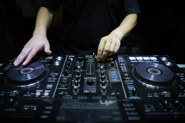 Free Stock Photo of DJ Mixing Music on Stage at Concert | Download Free ...
