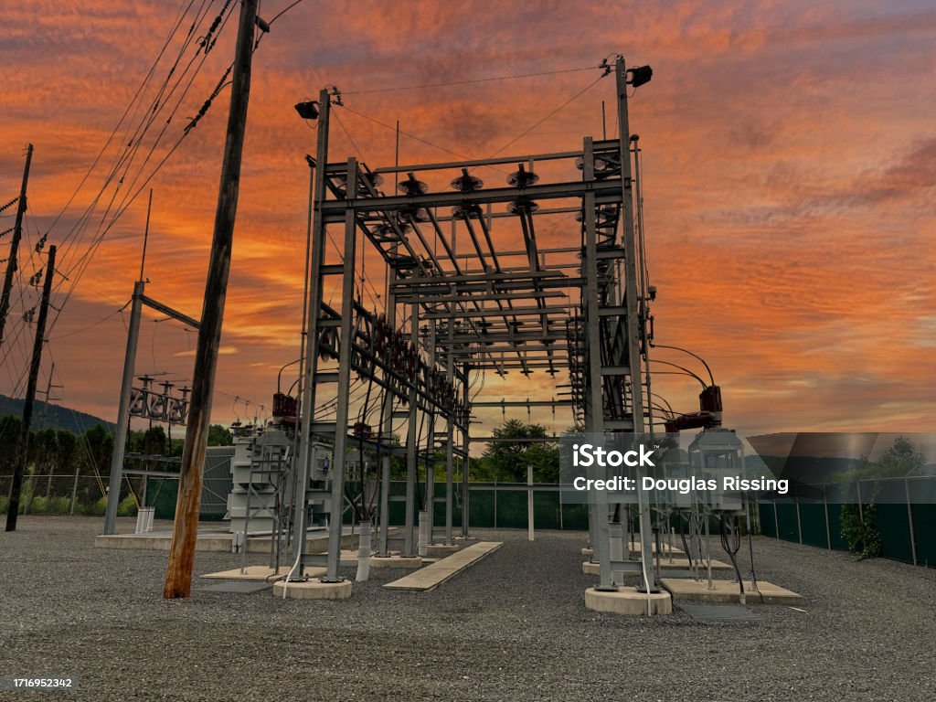 Electrical Grid Power Station Vulnerability Stock Photo - Download ... Electrical Grid Power Station Vulnerability Stock Photo - Download ...