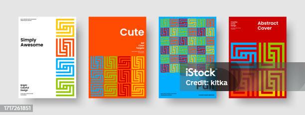 Template Poster Kreatif Desain Latar Belakang Modern Tata Letak Brosur