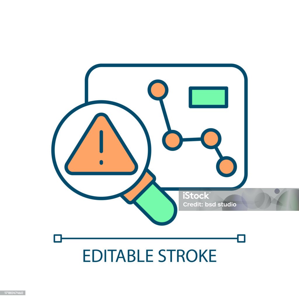 2d Editable Colorful Thin Line Infrared Analysis Icon Stock ... 2d Editable Colorful Thin Line Infrared Analysis Icon Stock ...