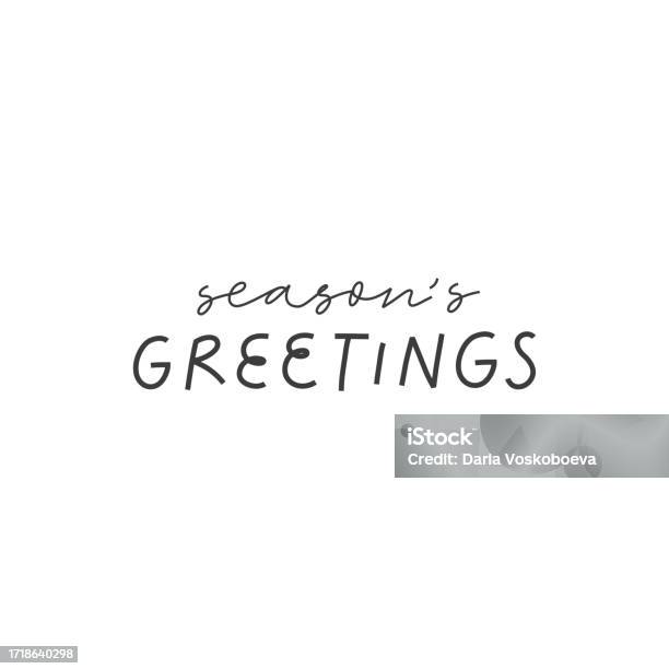 Ilustración de Texto De Letras De Seasons Greetings y más Vectores ... Ilustración de Texto De Letras De Seasons Greetings y más Vectores ...