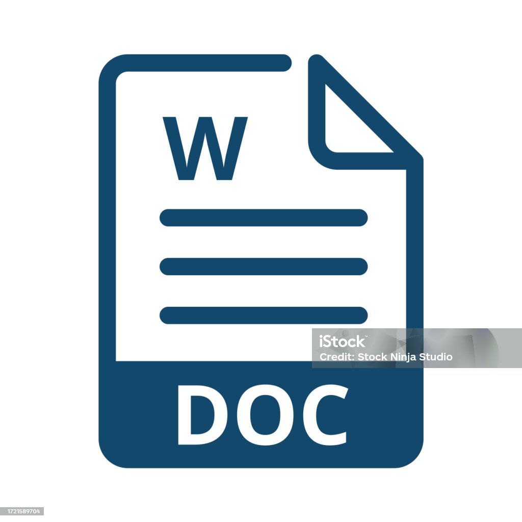 Doc File Icon Vector File Format Document File Extension Modern Flat ... Doc File Icon Vector File Format Document File Extension Modern Flat ...