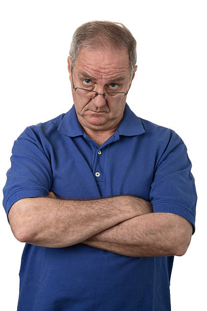 20+ Angry Frowning Grumpy Middle Age Man With Arms Folded Stock Photos ... 20+ Angry Frowning Grumpy Middle Age Man With Arms Folded Stock Photos ...