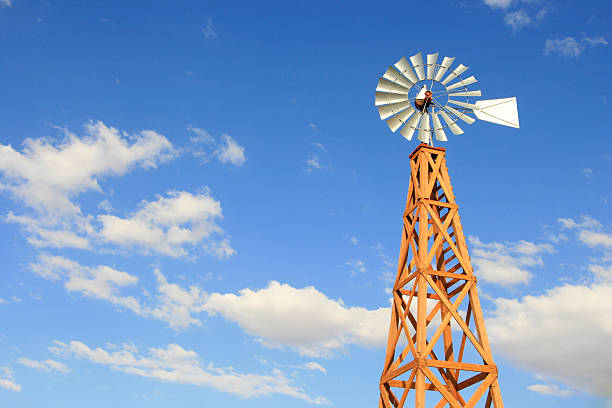 Free picture: wood, sky, window, windmill, architecture, tower