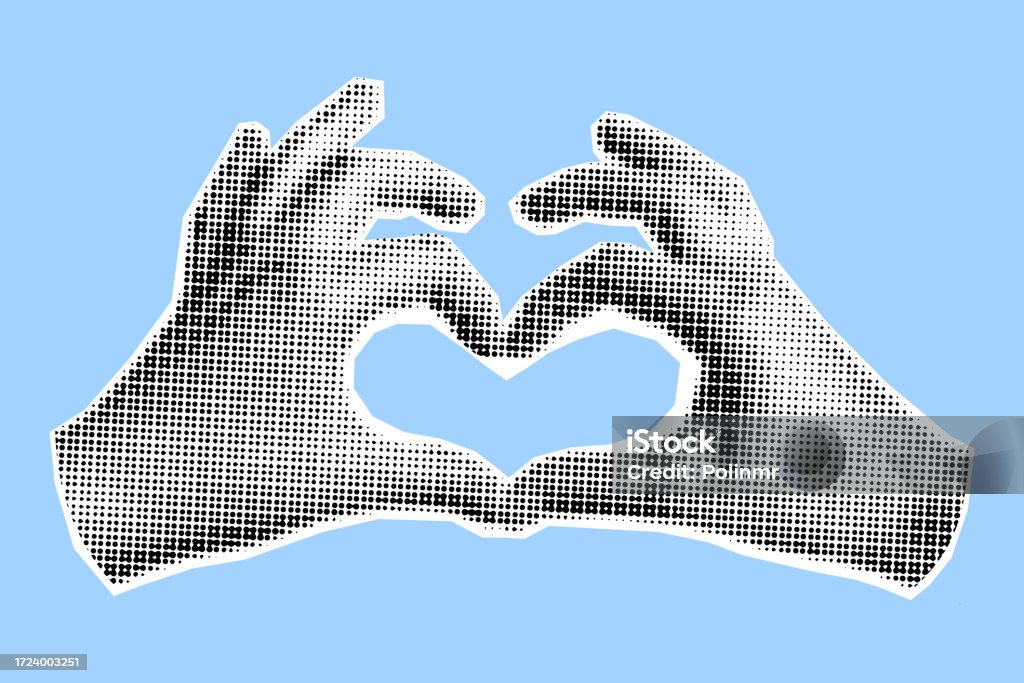 Hands Making Heart Gesture Stock Illustration Download Image Now