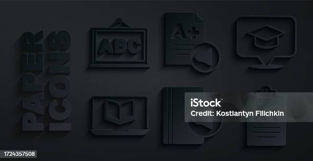 Atur Buku Audio Topi Wisuda Dalam Gelembung Ucapan Kelas Online Lembar