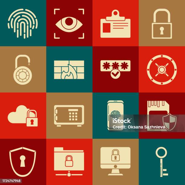 Set Key Carte Sd Et Bouclier Coffrefort Badge Didentification Parefeu