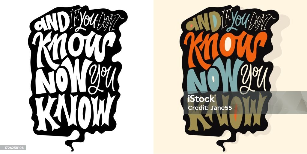 Set With Hand Drawn Lettering Quotes In Modern Calligraphy Style