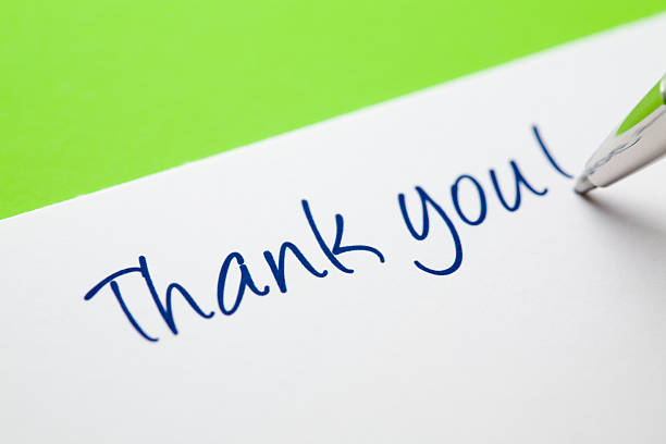 Free Stock Photo of A thank you card and pen | Download Free Images and ...