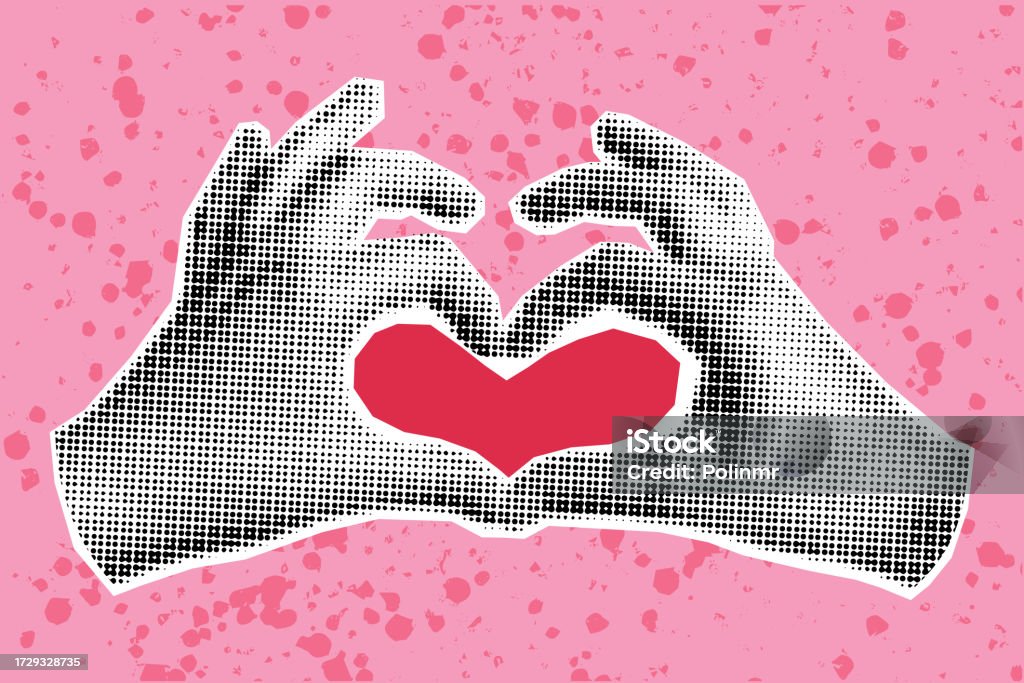 Hands Making Heart Gesture Stock Illustration Download Image Now