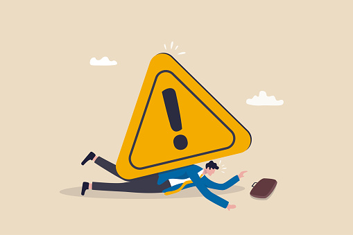 Caution Or Mistake Attention Risk Alarm With Exclamation Point Symbol ... Caution Or Mistake Attention Risk Alarm With Exclamation Point Symbol ...