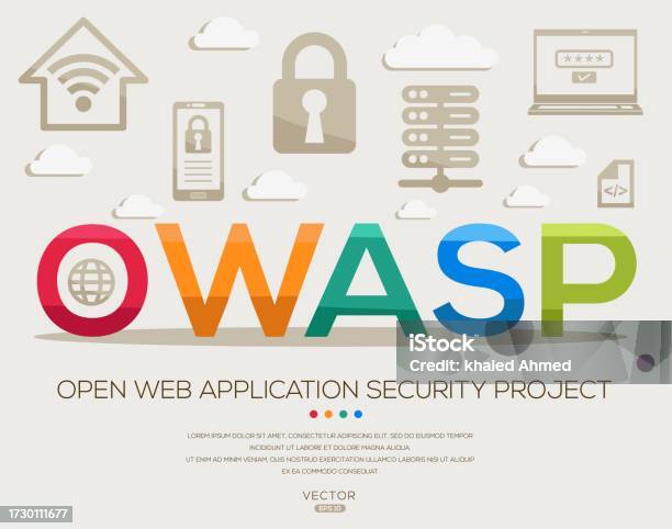 Owasp Open Web Application Security Project Stock Illustration