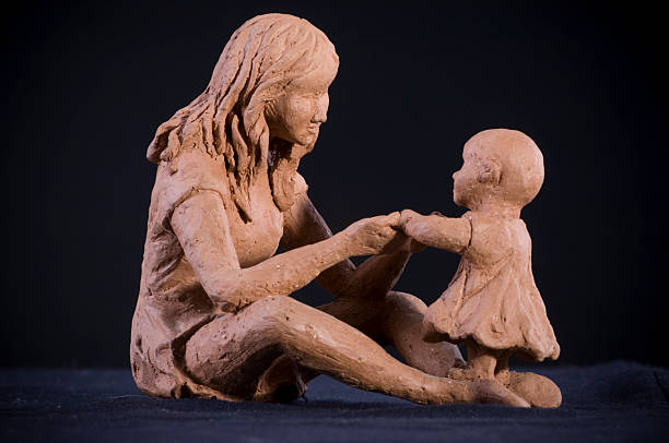 Free Stock Photo of Bronze sculpture of Mother and Child | Download ...