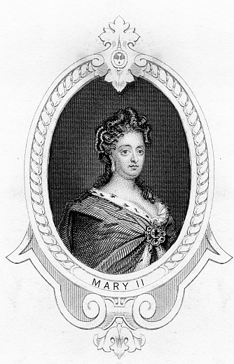 Mary Ii Of England 메리 2세에 대한 스톡 벡터 아트 및 기타 이미지 메리 2세 17세기 17세기 스타일