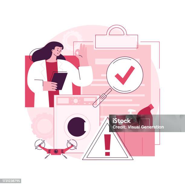 Product Safety Control Abstract Concept Vector Illustration Stock ... Product Safety Control Abstract Concept Vector Illustration Stock ...