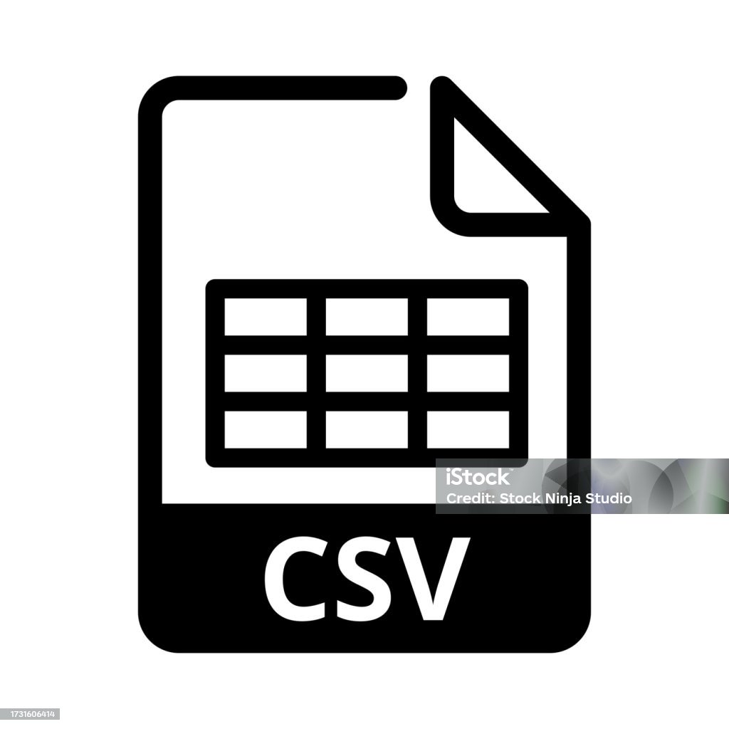 Csv File Icon Vector File Format Csv File Extension Modern Flat Design ... Csv File Icon Vector File Format Csv File Extension Modern Flat Design ...