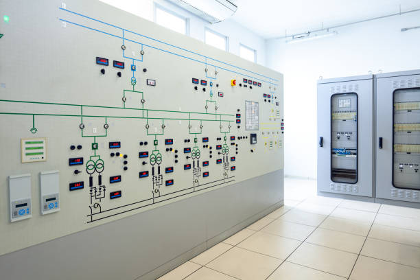 Free Stock Photo of High-Tech Control Room With Numerous Buttons and ...