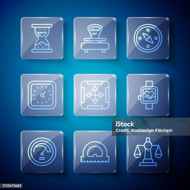 Set Line Speedometer Protractor Scales Of Justice Compass Area ... Set Line Speedometer Protractor Scales Of Justice Compass Area ...