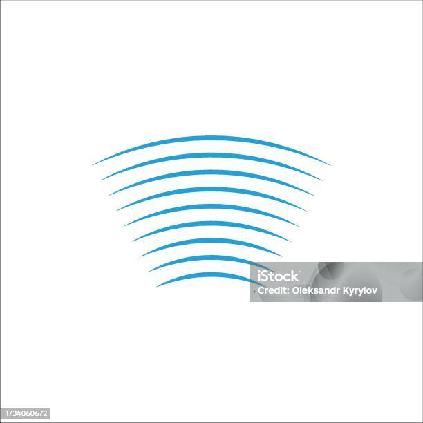 Wifi Sound Signal Connection Sound Radio Wave Logo Symbol Vector