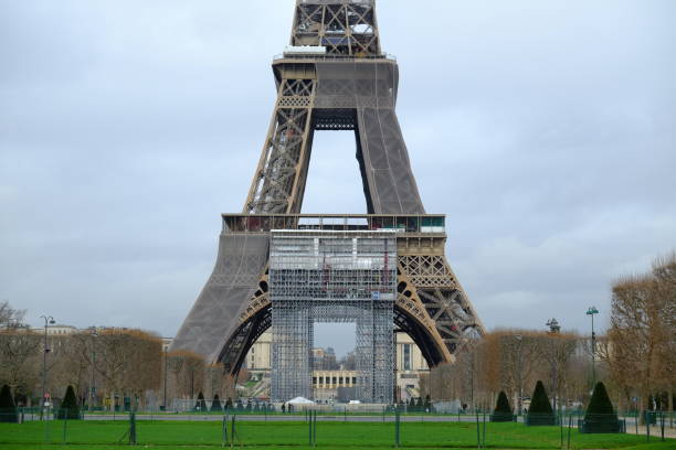 Free Stock Photo of View of the Eiffel Tower Through Fence | Download ...