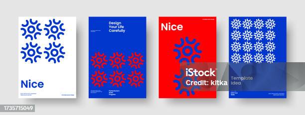 Tata Letak Laporan Kreatif Desain Brosur Modern Template Banner Abstrak