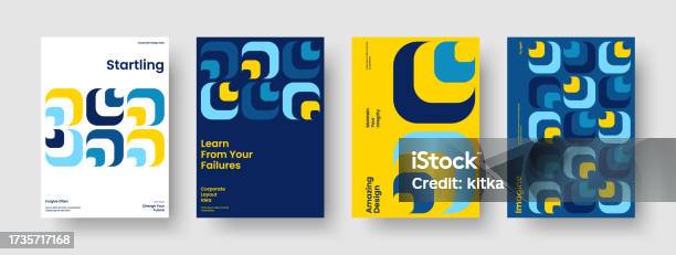 Template Latar Belakang Terisolasi Desain Sampul Buku Kreatif Tata